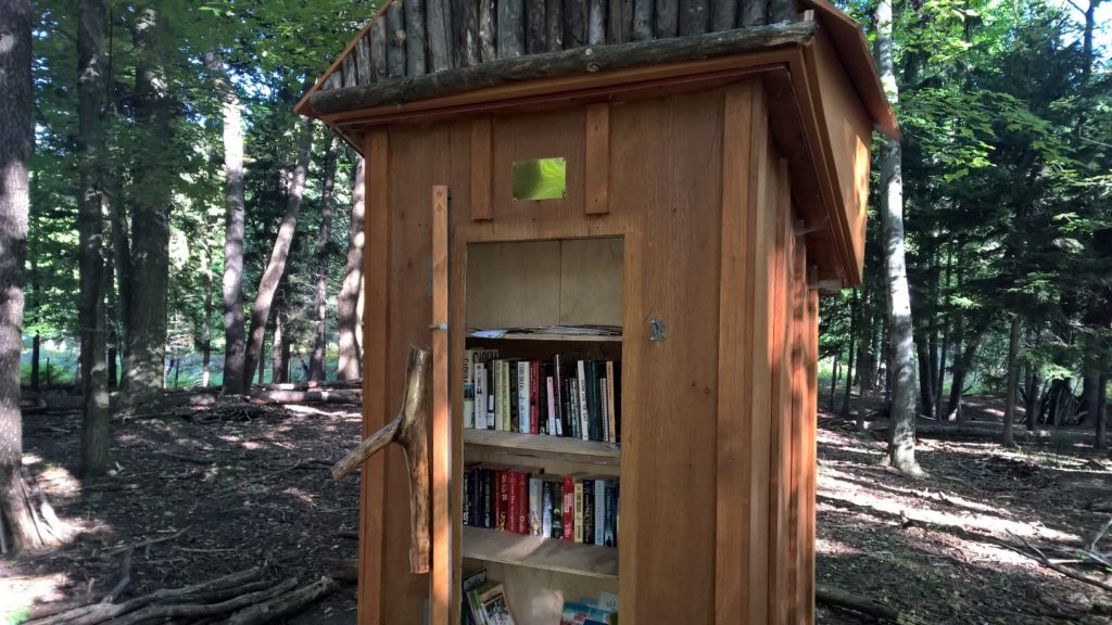 Scouts Build Library, Make Trail Improvements - reinsteinwoods.org